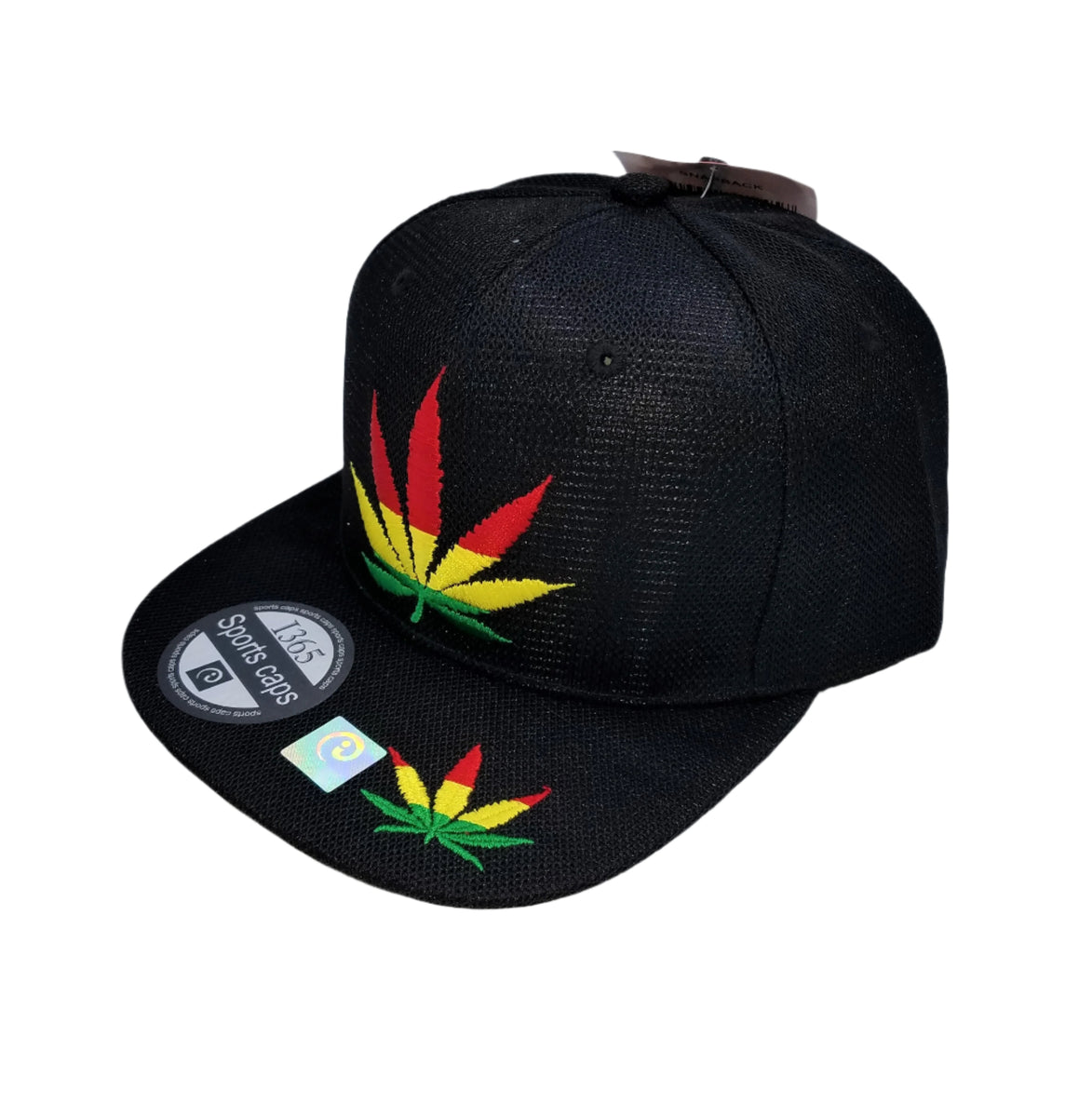 Rasta Leaf Snapback – INTERTRADE365.COM